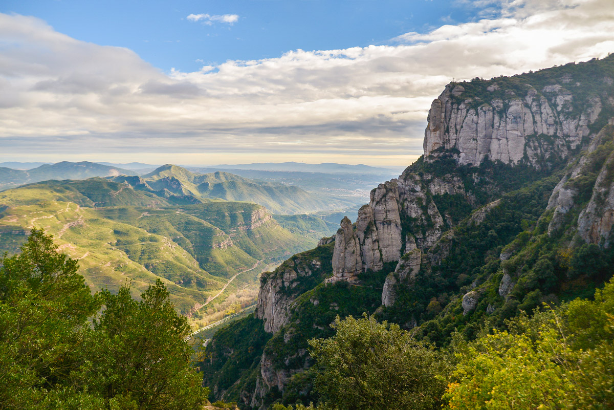 Great hiking with friends in the most famous mountain in Catalonia